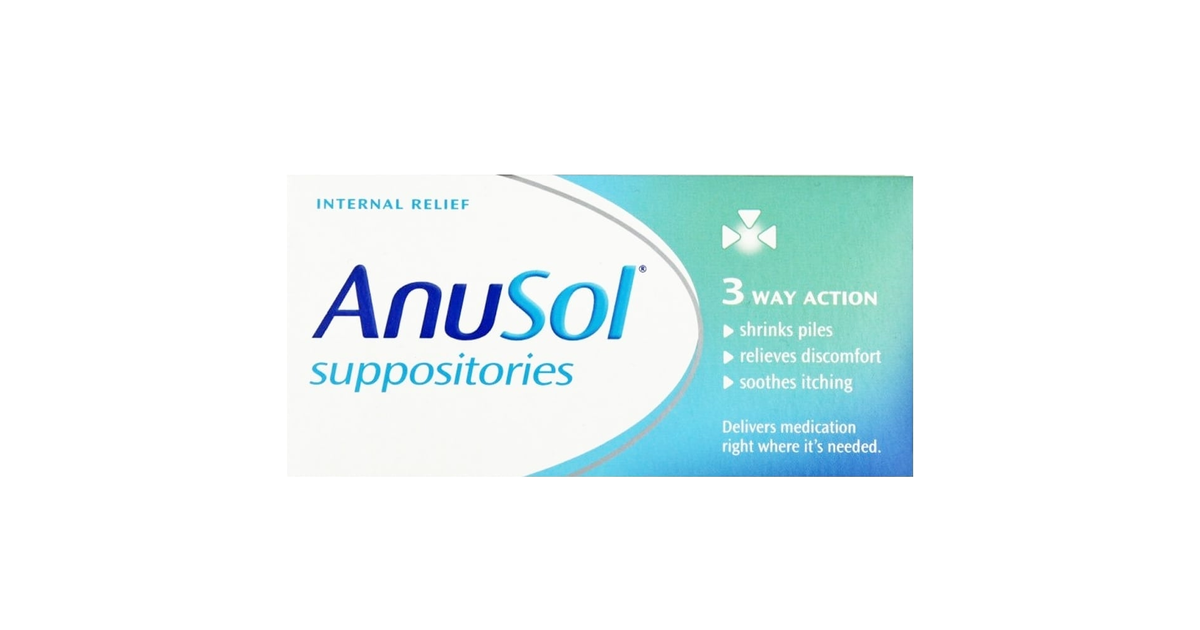 Anusol Suppositories Pack of 12