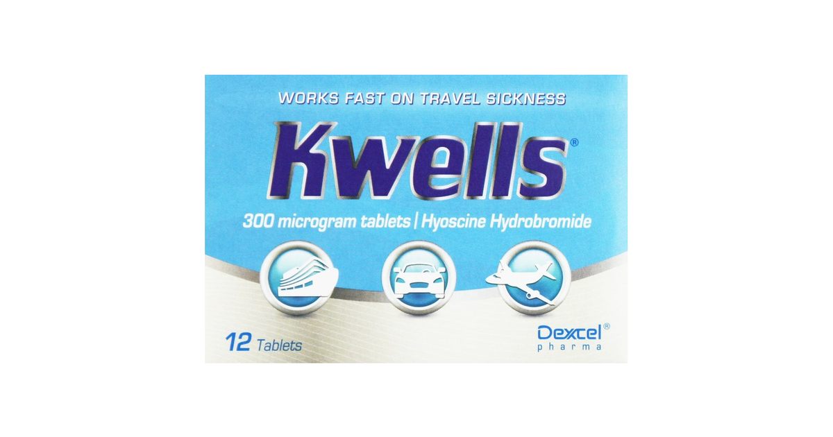 Kwells Tablets 0.3mg Pack of 12