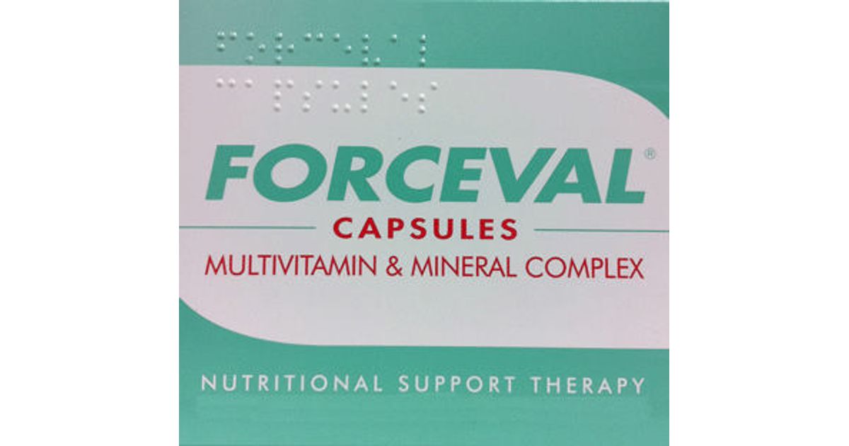Forceval Capsules: Comprehensive 24-in-1 Multivitamin & Mineral Support