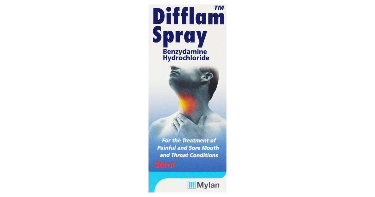 Difflam Throat & Mouth Spray 30ml