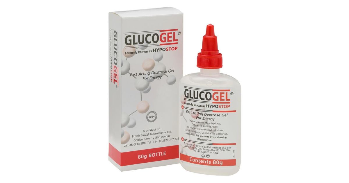 Glucogel Dextrose Gel 40% 80g