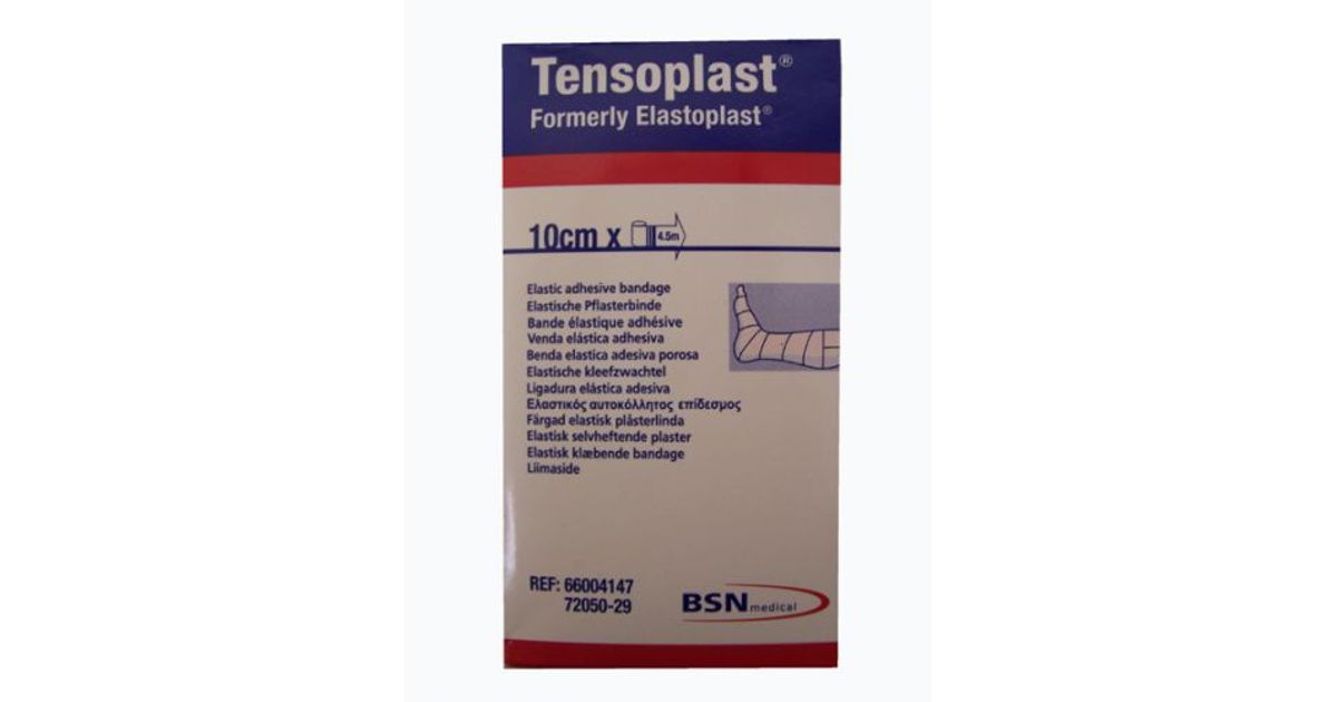 Tensoplast Elastic Adhesive Bandages 10cm x 4.5m