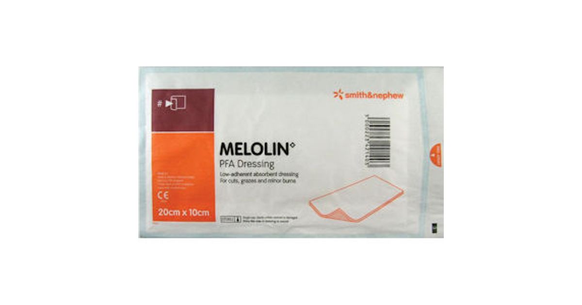 Melolin Low Adherent Absorbent Dressing 10cm x 20cm