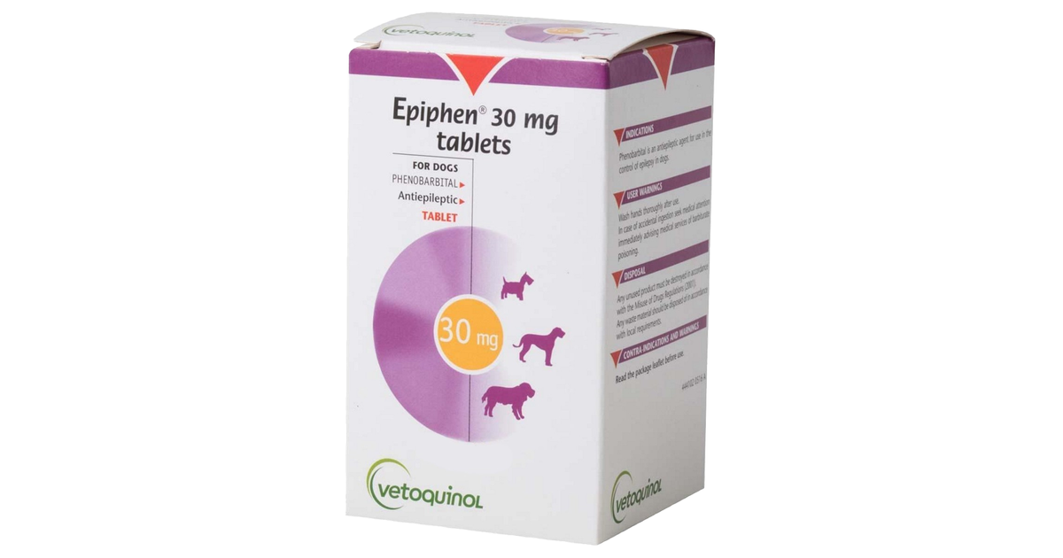 Epiphen 30mg Tablets: Effective Dog Epilepsy Control