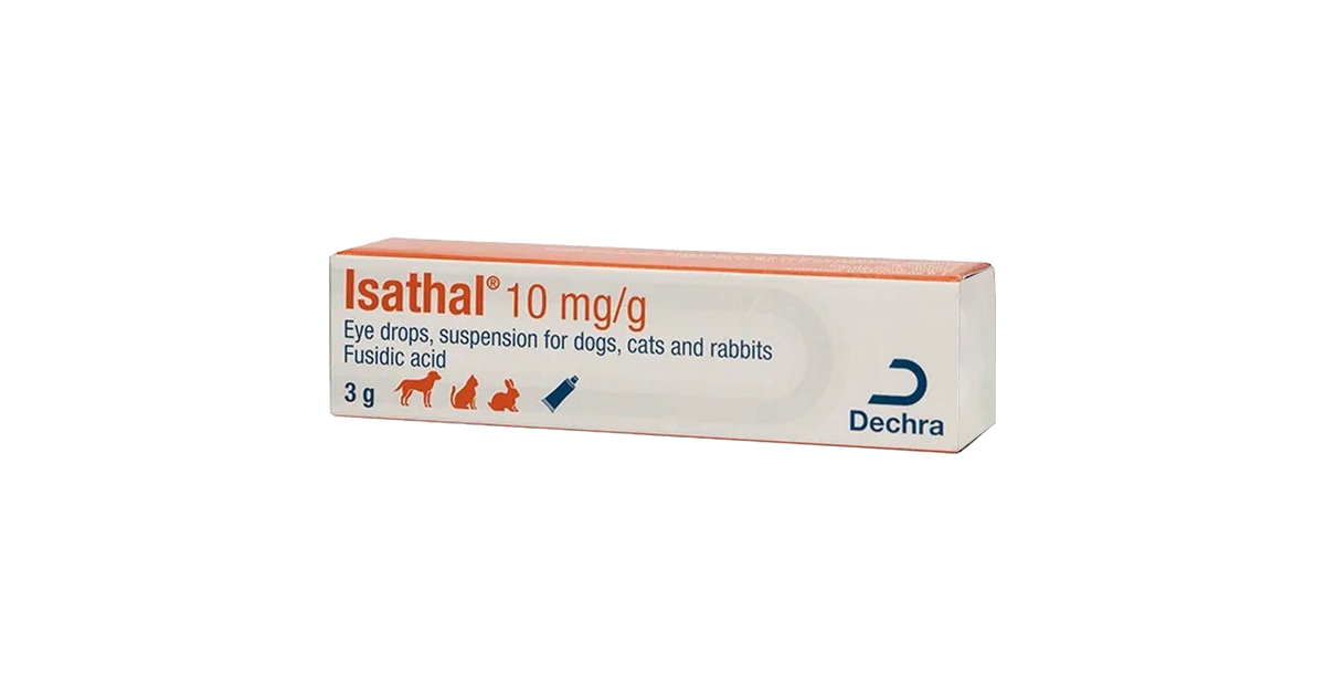 isathal vet eye drops (vet) (Prescription item)