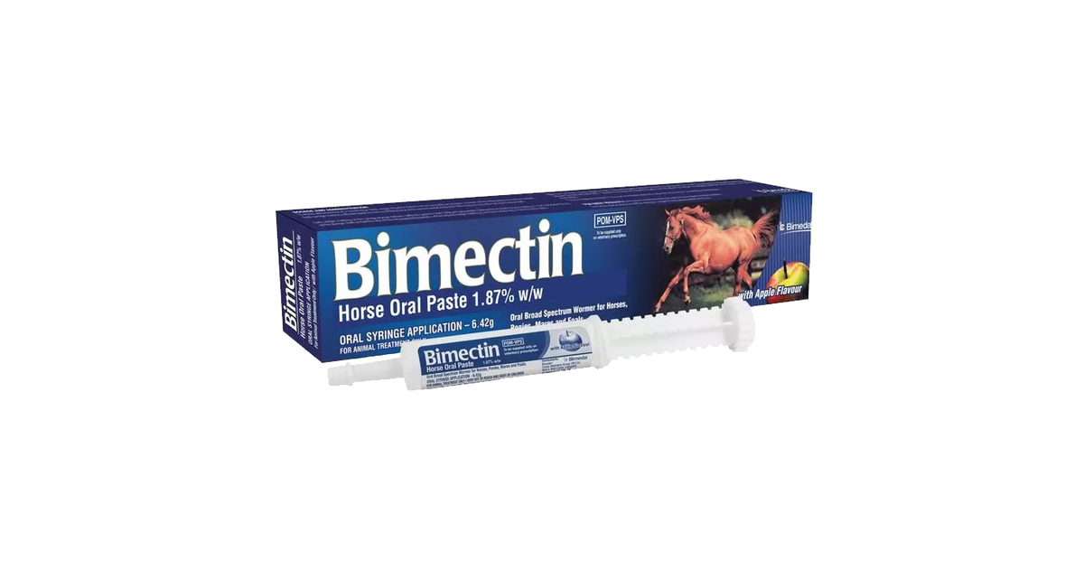 Bimectin Horse Wormer Apple Flavour Oral Paste