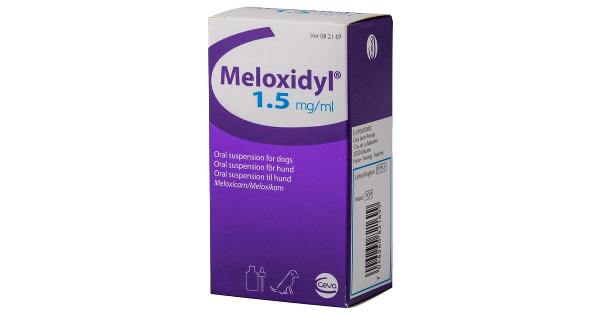 Meloxidyl Oral Suspension for Dogs 1.5mg/ml 100ml