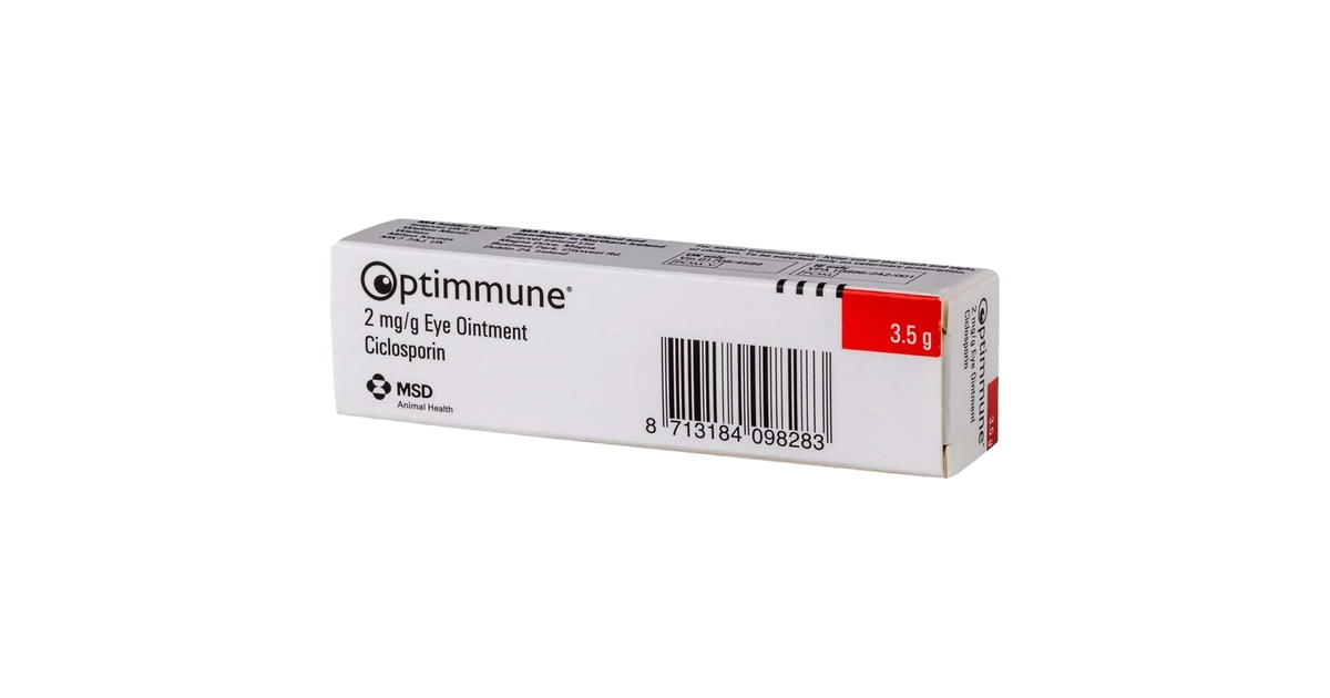 Optimmune eye ointment 3.5gm (vet) (Prescription item)
