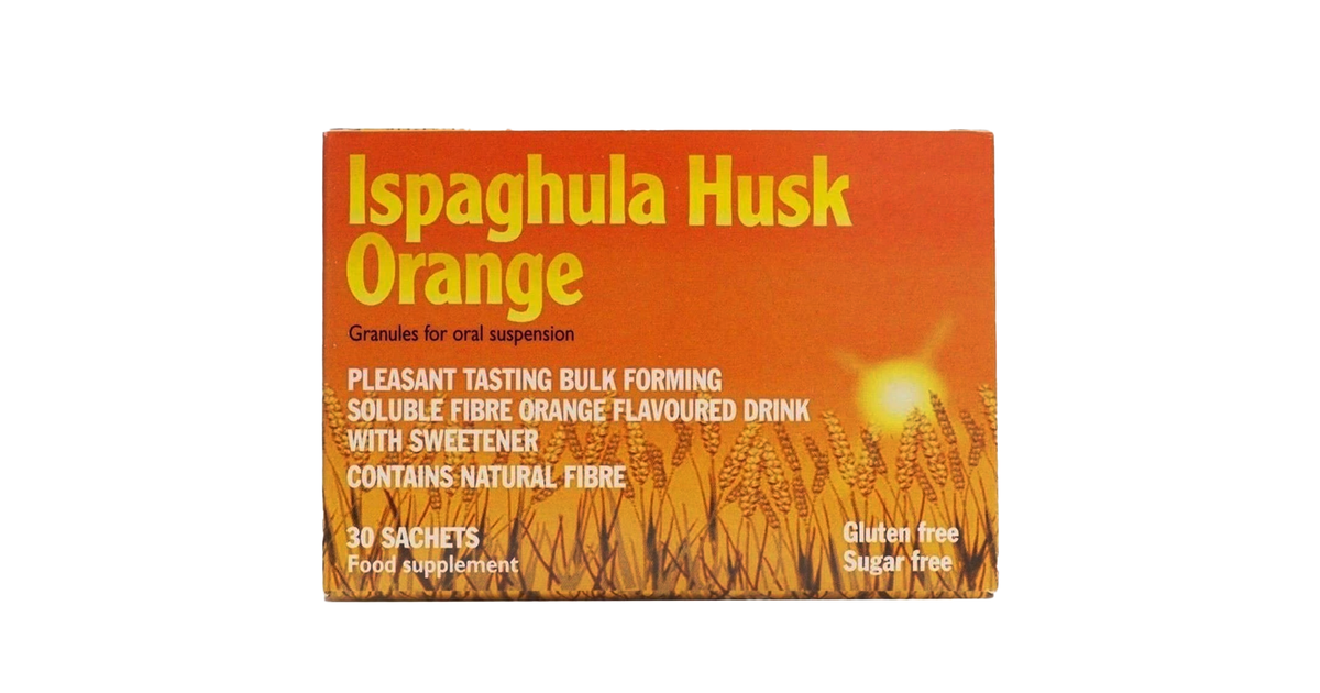 Ispaghula Husk Orange: Fibre Supplement for Constipation Relief