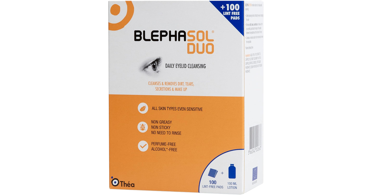 Blephasol DUO 100ml Lotion & 100 Pads