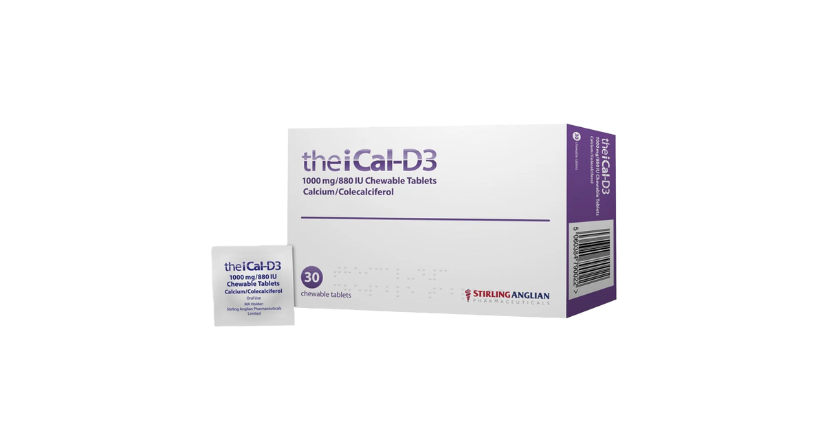 TheiCal-D3 Chewable Tablets Pack of 30