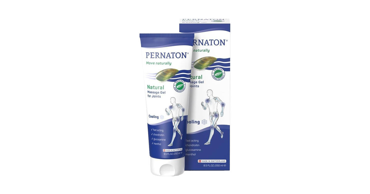 Pernaton Green Lipped Mussel Gel 125ml - Soothe Joints & Muscles