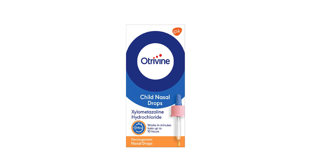 Otrivine Child Nasal Drops 10ml: Fast Relief for Kids' Blocked Noses