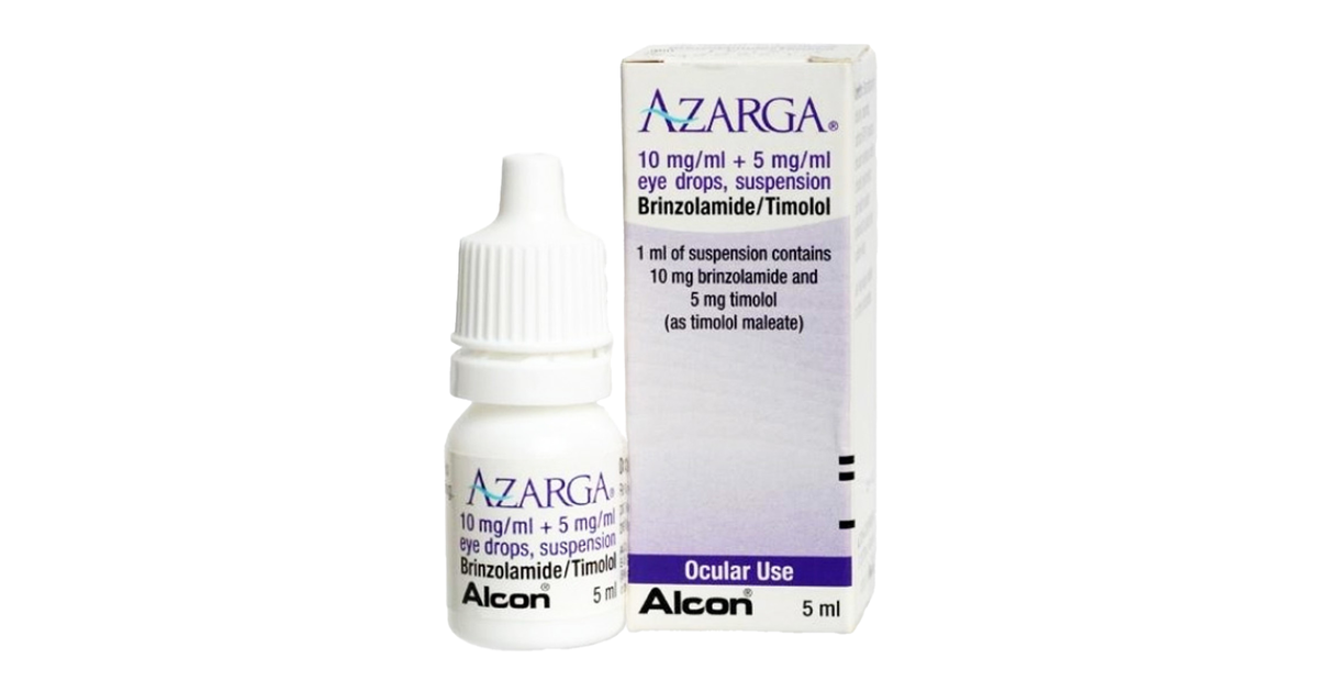 Azarga 10mg/ml Eye Drops 5ml - Weldricks Pharmacy