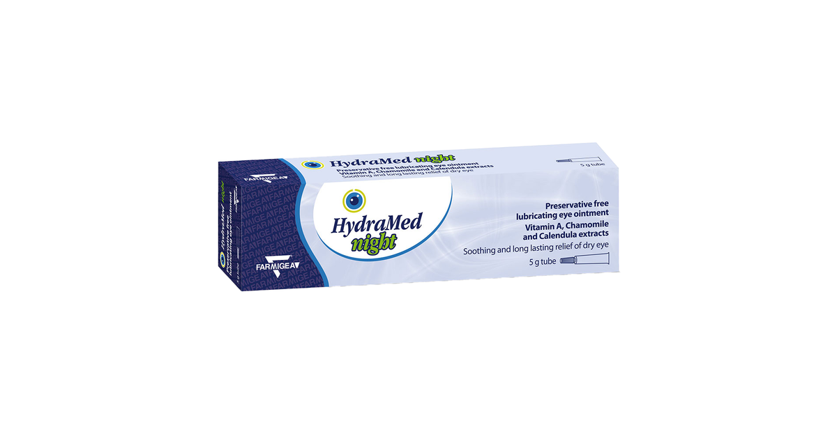 Hydramed Night Eye Ointment Preservative Free 5g
