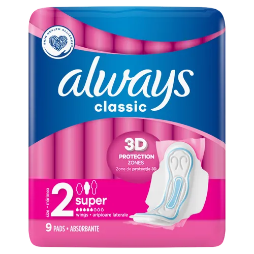 Always Classic Night Pads Pack of 8