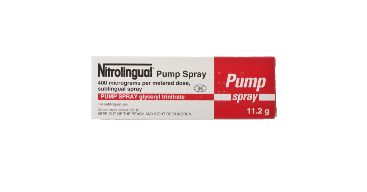 Nitrolingual Pump Spray 400mcg 200 Dose