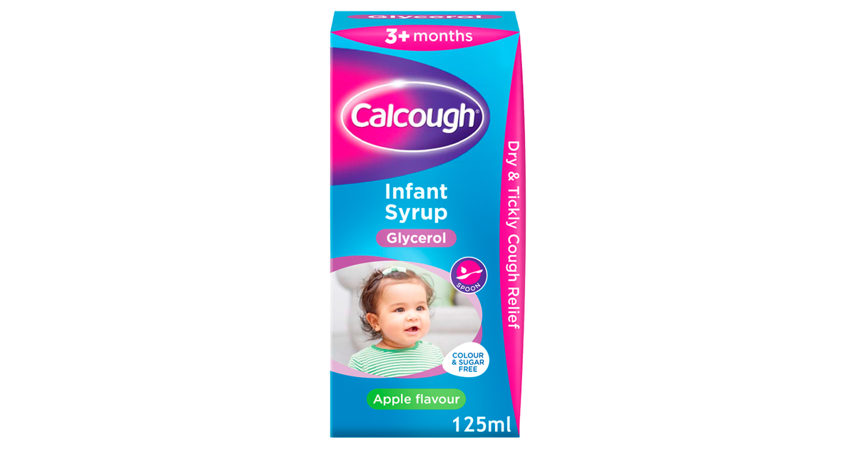 Calpol Calcough Infant Syrup 125ml