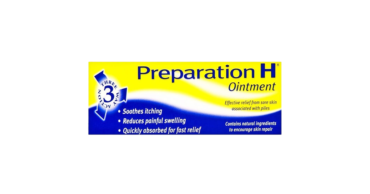 Preparation H Ointment 25g: Fast Haemorrhoid Relief UK