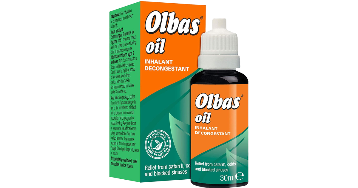 Olbas Oil 30ml: Powerful Relief for Colds & Hayfever