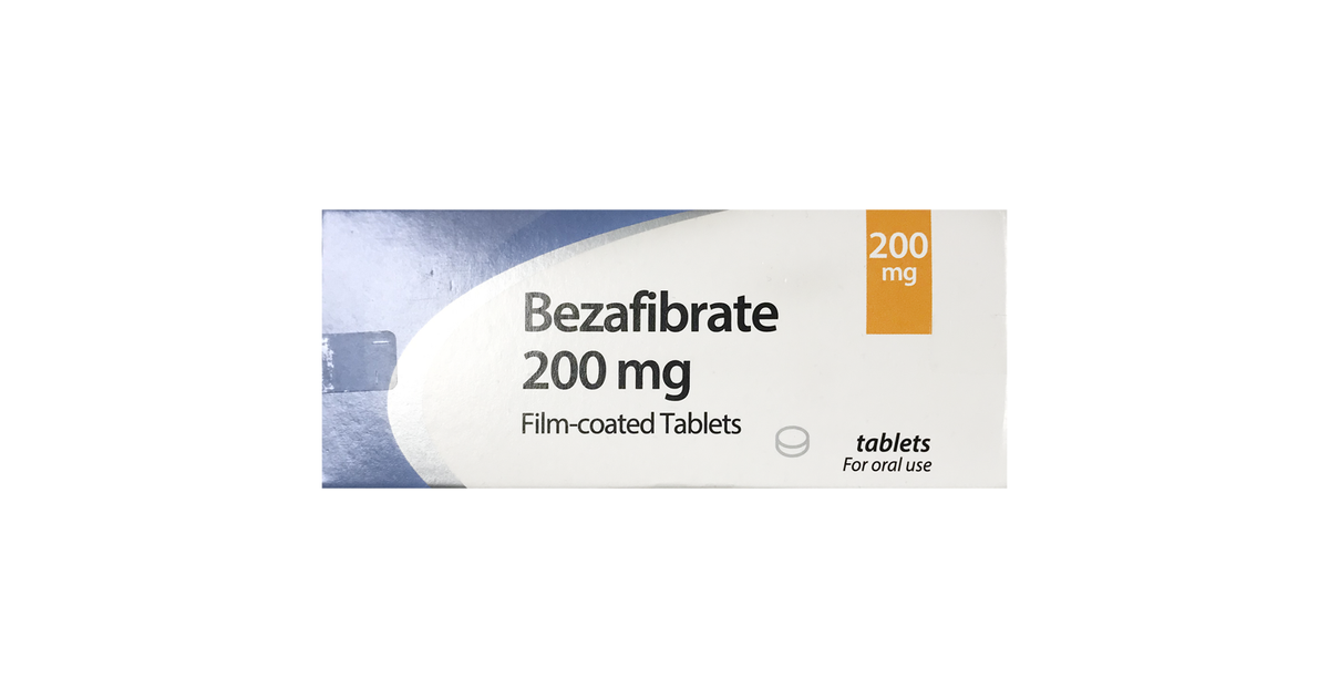 Bezafibrate 200mg Tablets - Cholesterol Treatment | Weldricks
