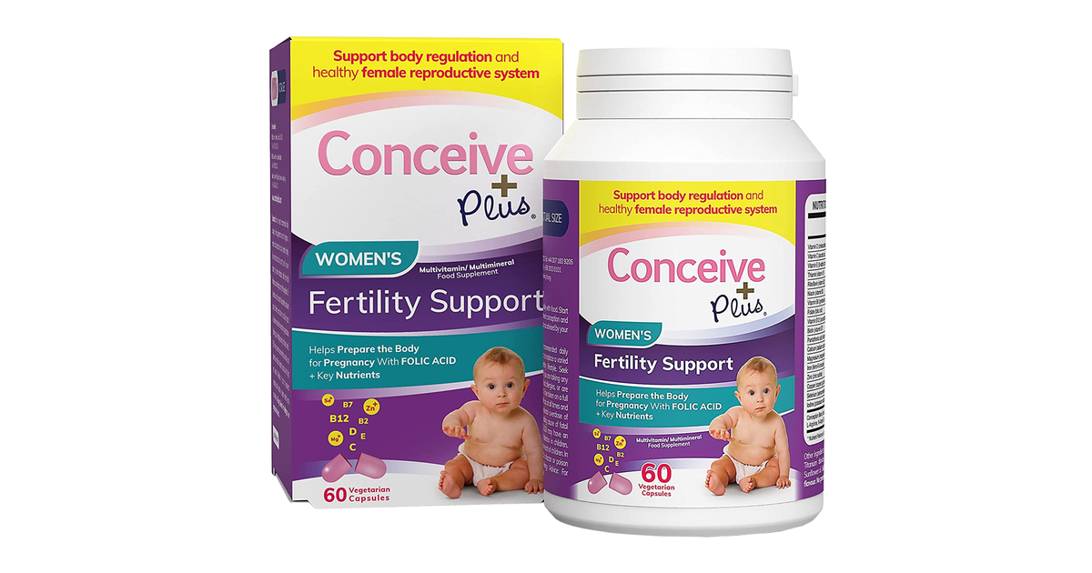Conceive Plus Women’s Fertility Support Capsules Pack of 60