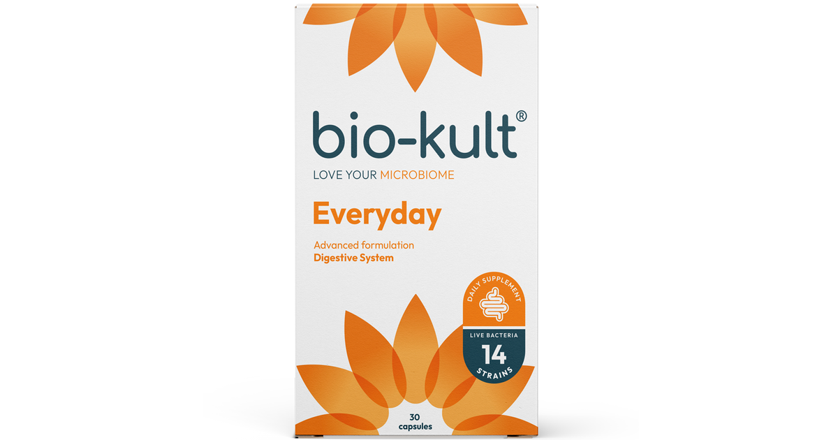 Bio-Kult Everyday Gut Capsules – 30-Pack Multi-Strain Probiotic for ...