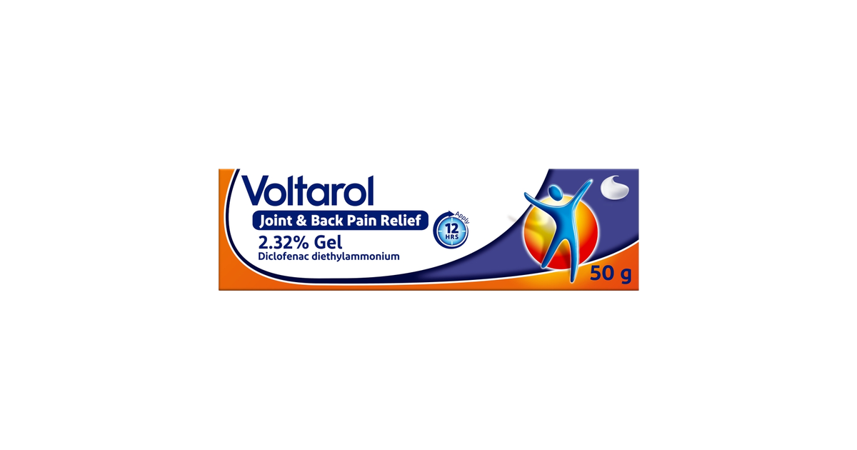 Voltarol Joint & Back Pain Relief Gel 50g