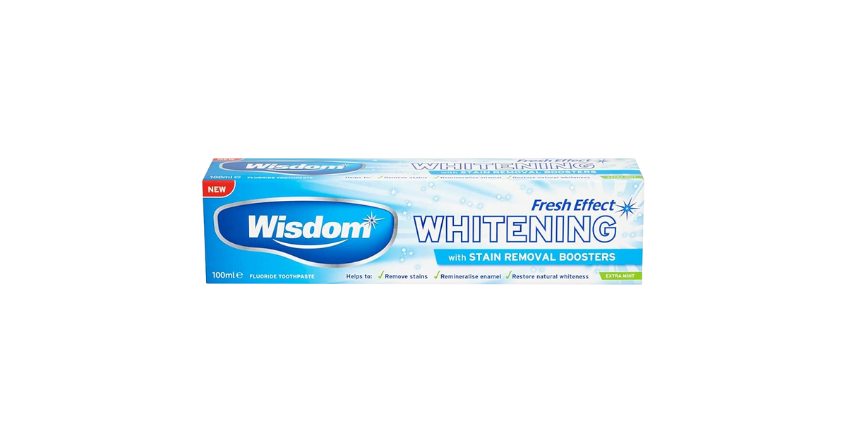 Wisdom Fresh Effect Whitening Toothpaste 100ml