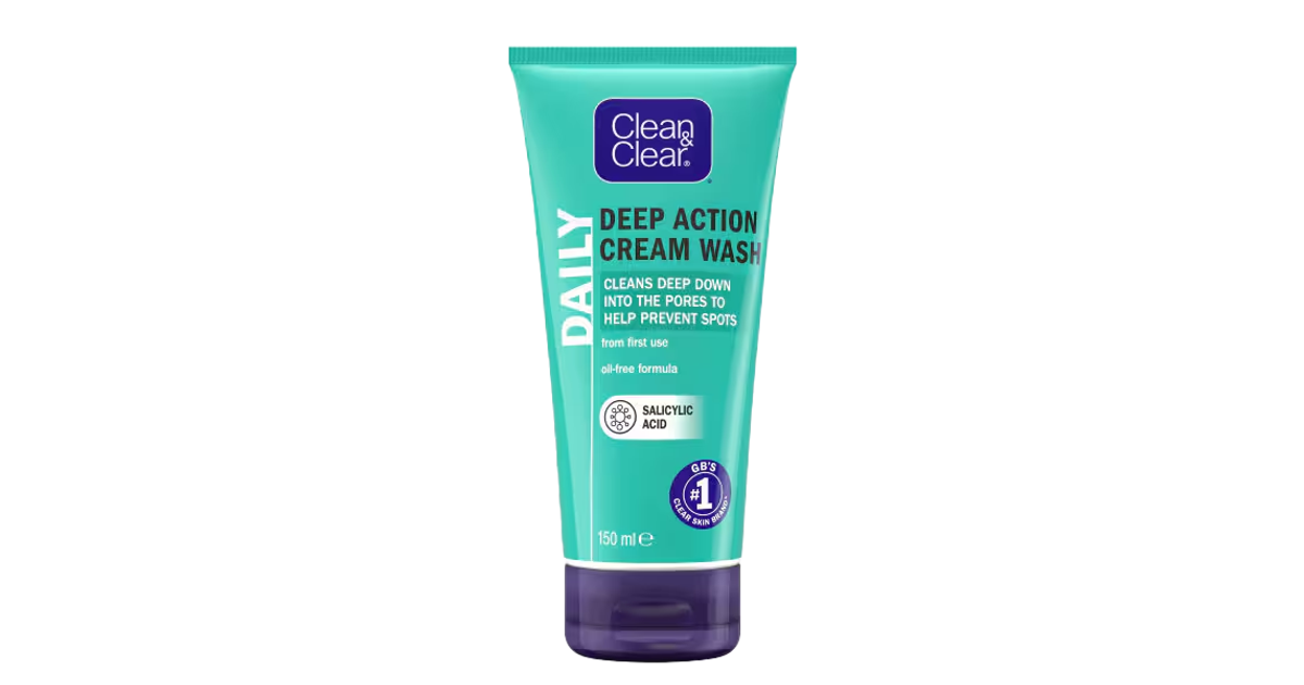 Clean & Clear Deep Action Cream Wash 150ml