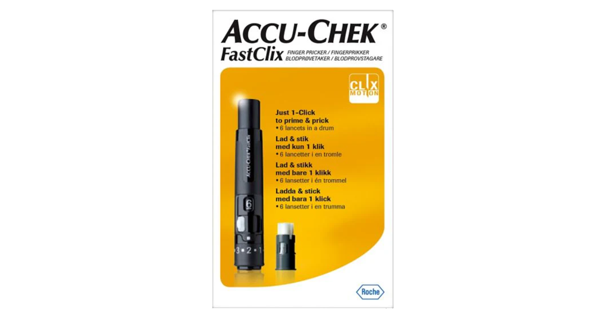 Accu-Chek FastClix Finger Pricker | Weldricks