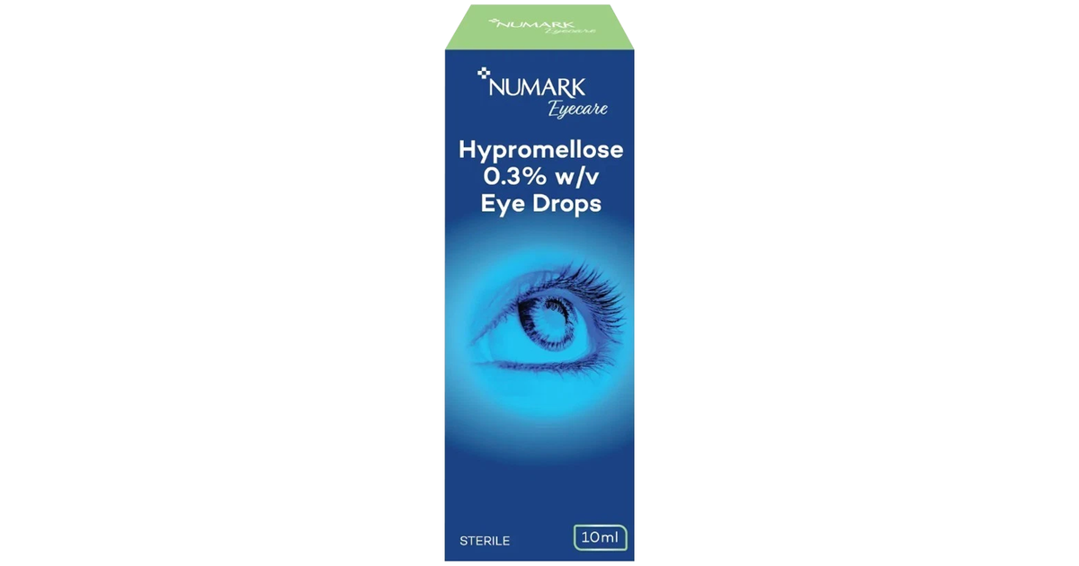 Numark Hypromellose Eye Drops 10ml: Soothe Dry Eyes