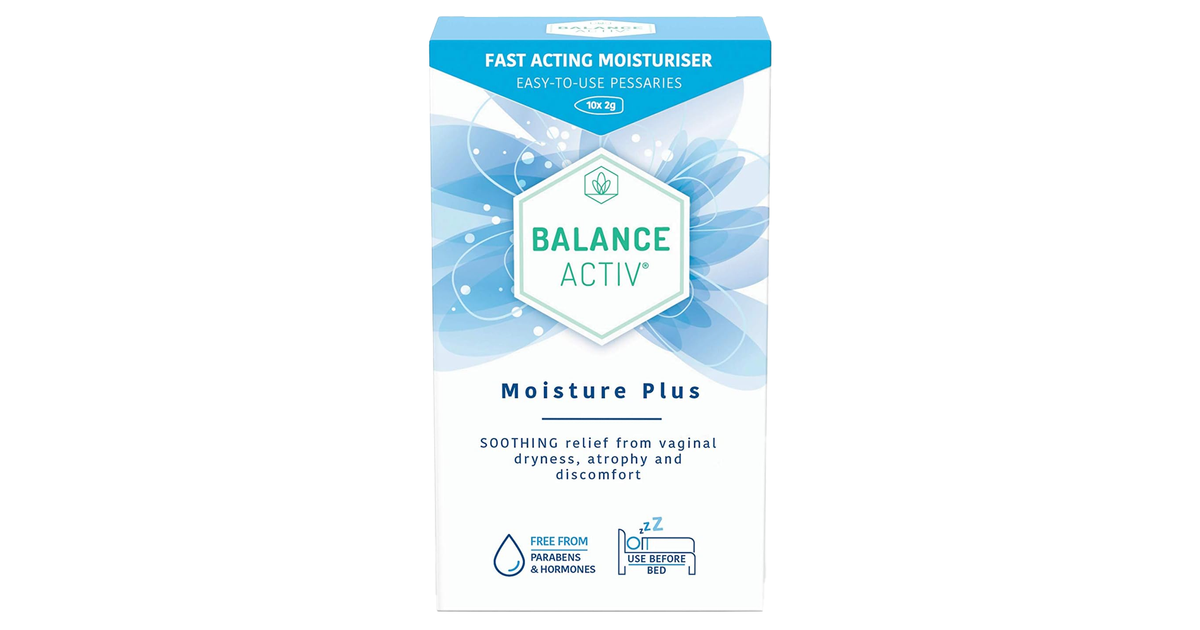 Balance Activ Moisture Plus Pessaries 2g Pack of 10