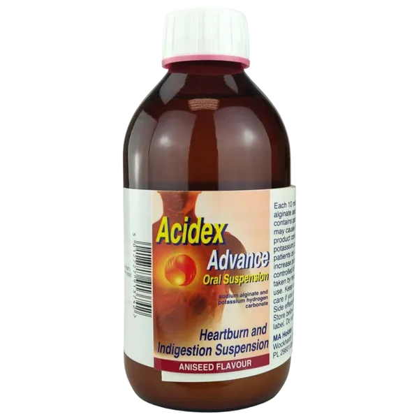 Acidex Advance Oral Suspension Aniseed 500ml | Weldricks