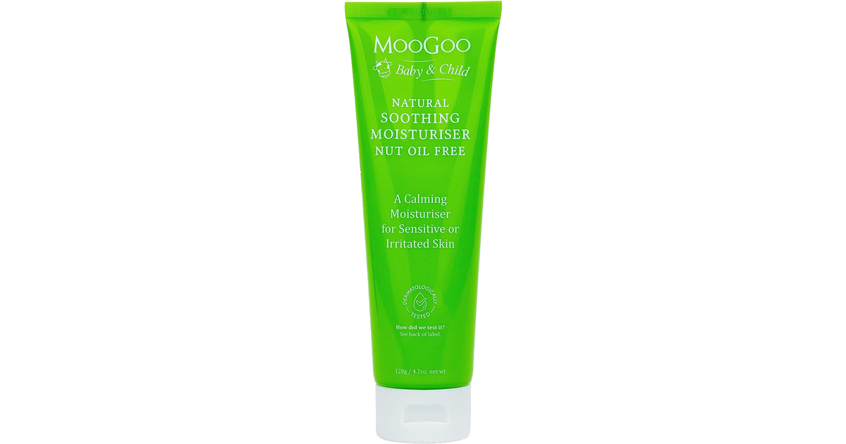 MooGoo Baby & Child Natural Soothing Moisturiser Nut Oil Free 120g