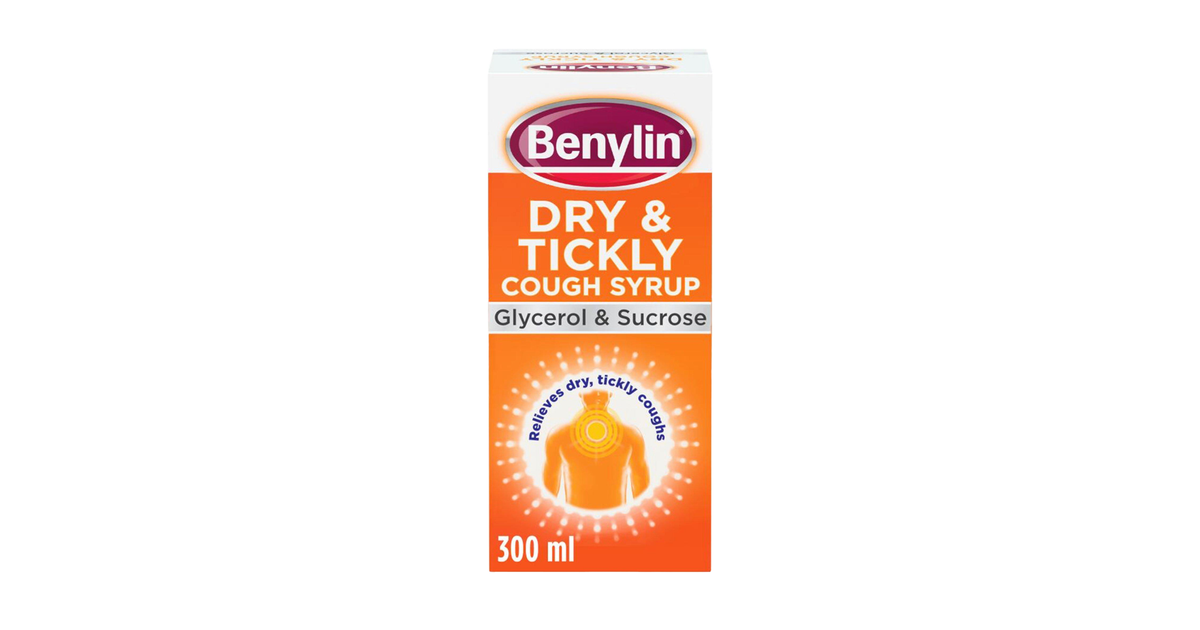 Benylin Dry & Tickly Cough Relief 300ml | Weldricks Pharmacy