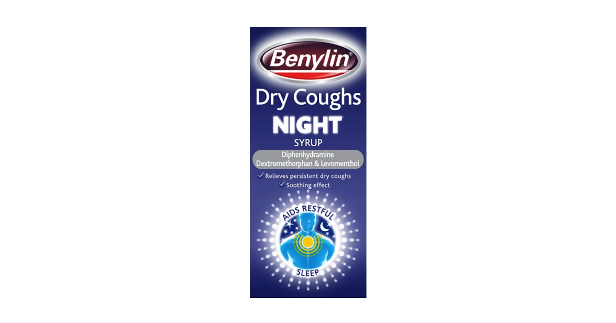 Benylin Dry Cough Night Syrup 150ml