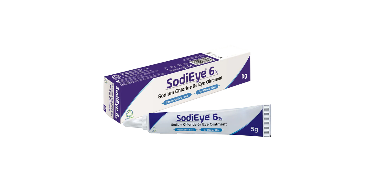 SodiEye Sodium Chloride 6% Eye Ointment 5g