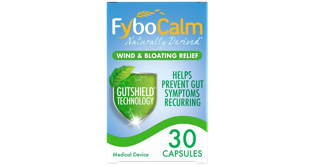 FyboCalm Wind & Bloating Relief Capsules Pack of 30