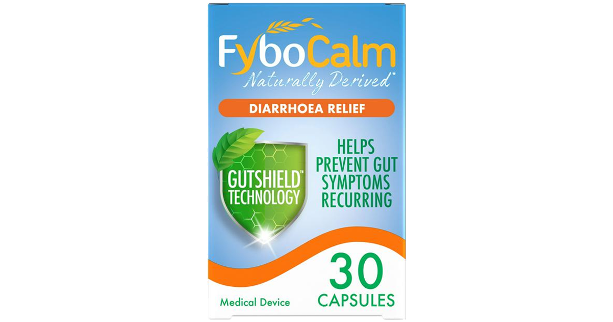 FyboCalm Diarrhoea Relief Capsules Pack of 30