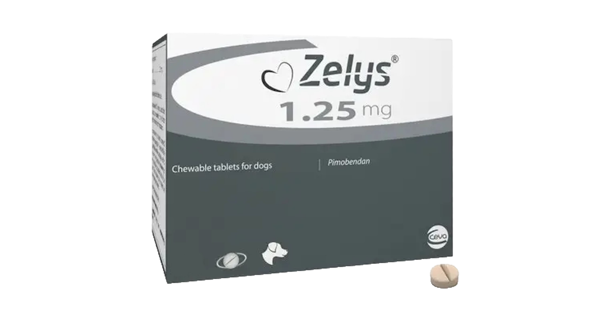 Zelys 1.25mg Chewable Tablets for Dogs | Weldricks Pharmacy