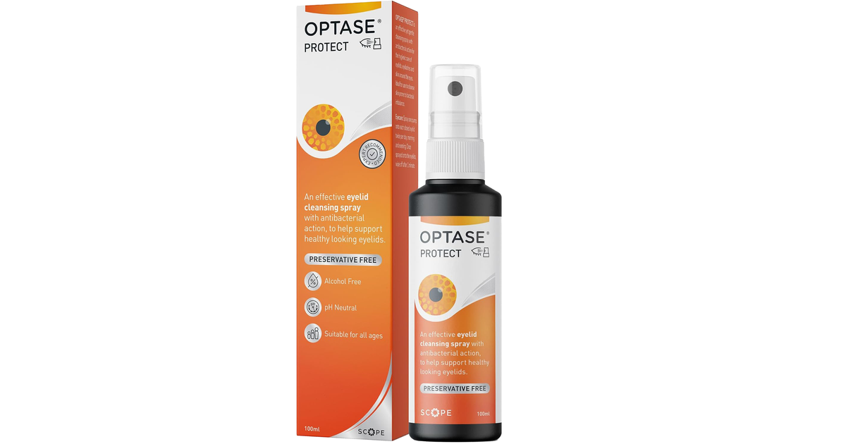 Optase Protect Eyelid Cleansing Spray 100ml