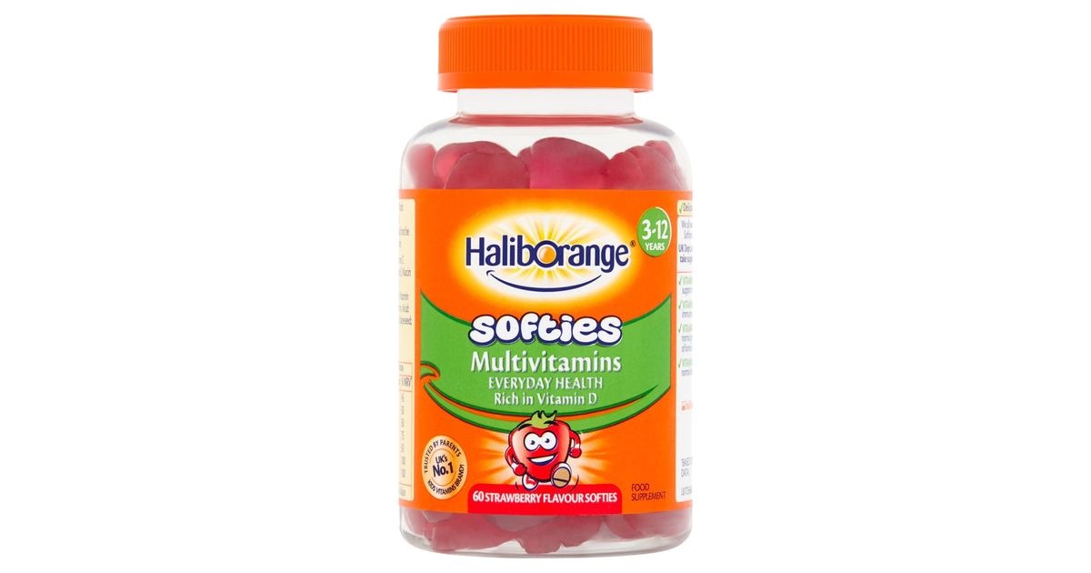 Haliborange Kids Multivitamin Strawberry Softies Pack of 60