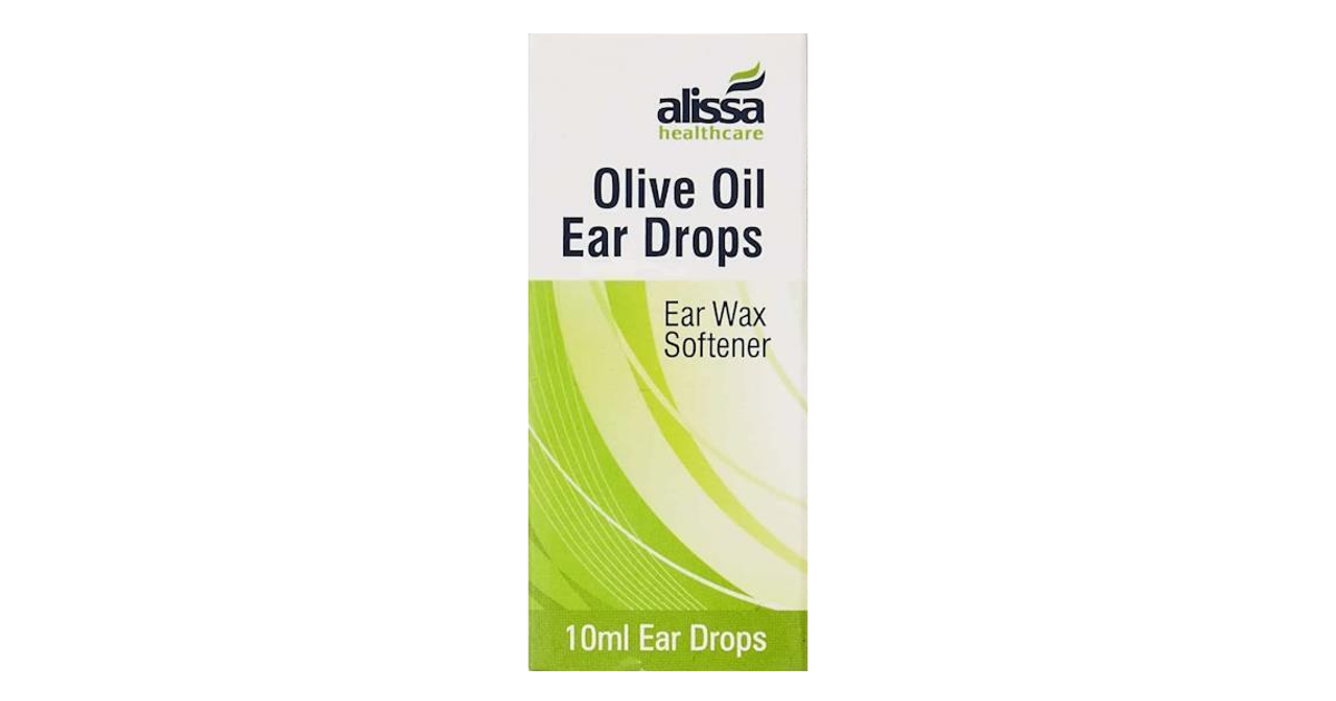 Olive Oil Ear Drops 10ml