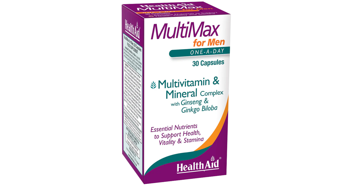 HealthAid MultiMax for Men Capsules Pack of 30