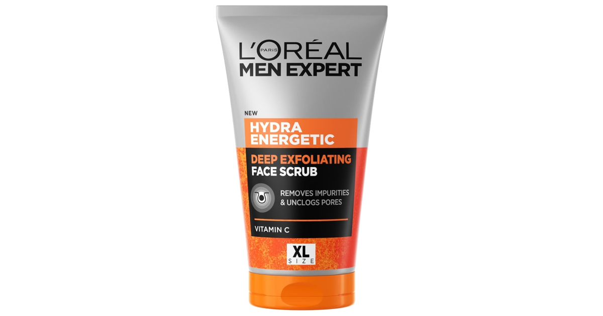 L'Oreal Men Expert Hydra Energetic Exfoliating Face Scrub 150ml