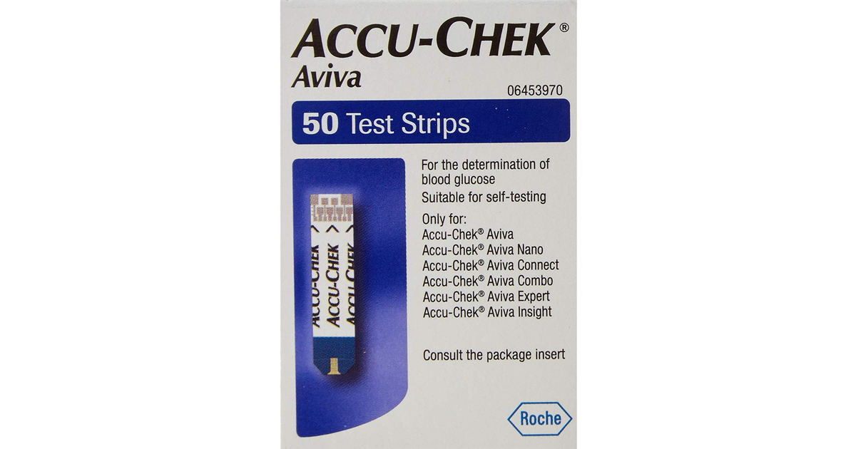 Accu-Chek Aviva Test Strips - Pack of 50 | Weldricks