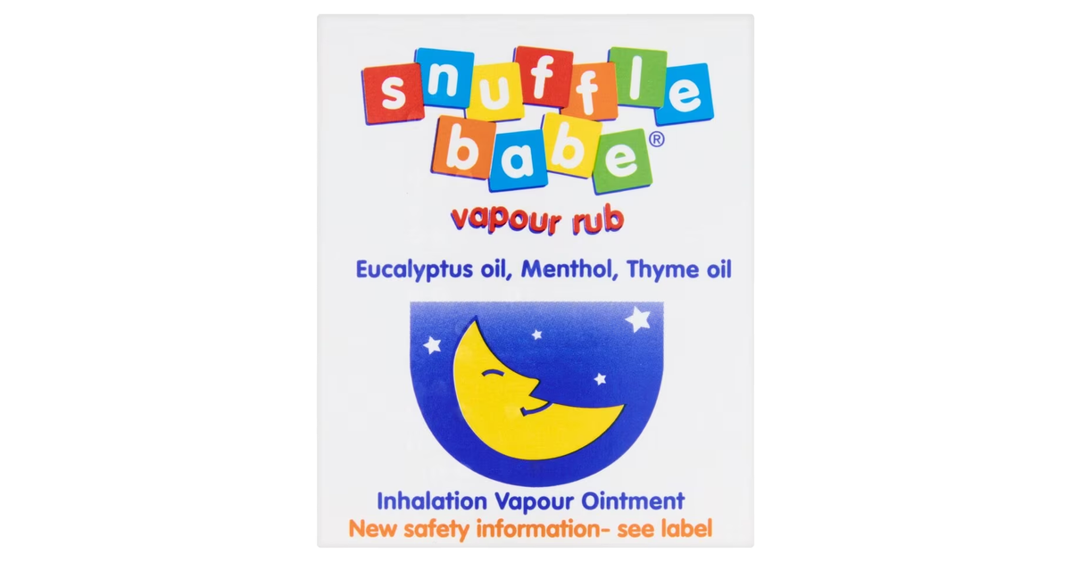 Snufflebabe Vapour Rub 35g: Gentle Baby Congestion Relief