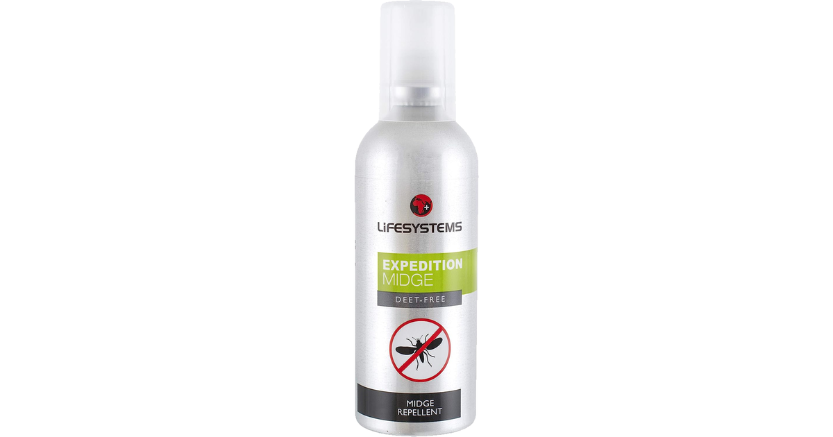 Lifesystems Midge Repellent DEET Free Spray 100ml | Weldricks Pharmacy