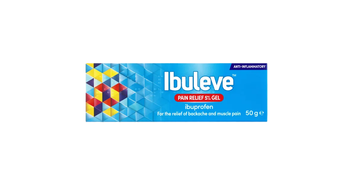 Ibuleve Pain Relief 5% Gel 50g